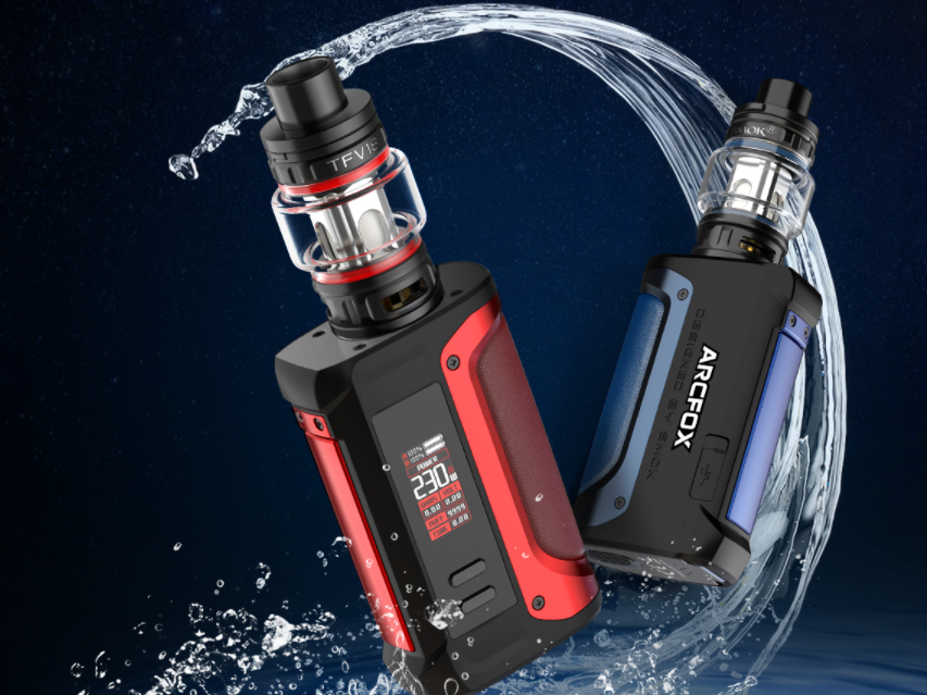 Smok Arcfox 230W Mod Kit Review: Tri-Proof Box Mod - NewVaping